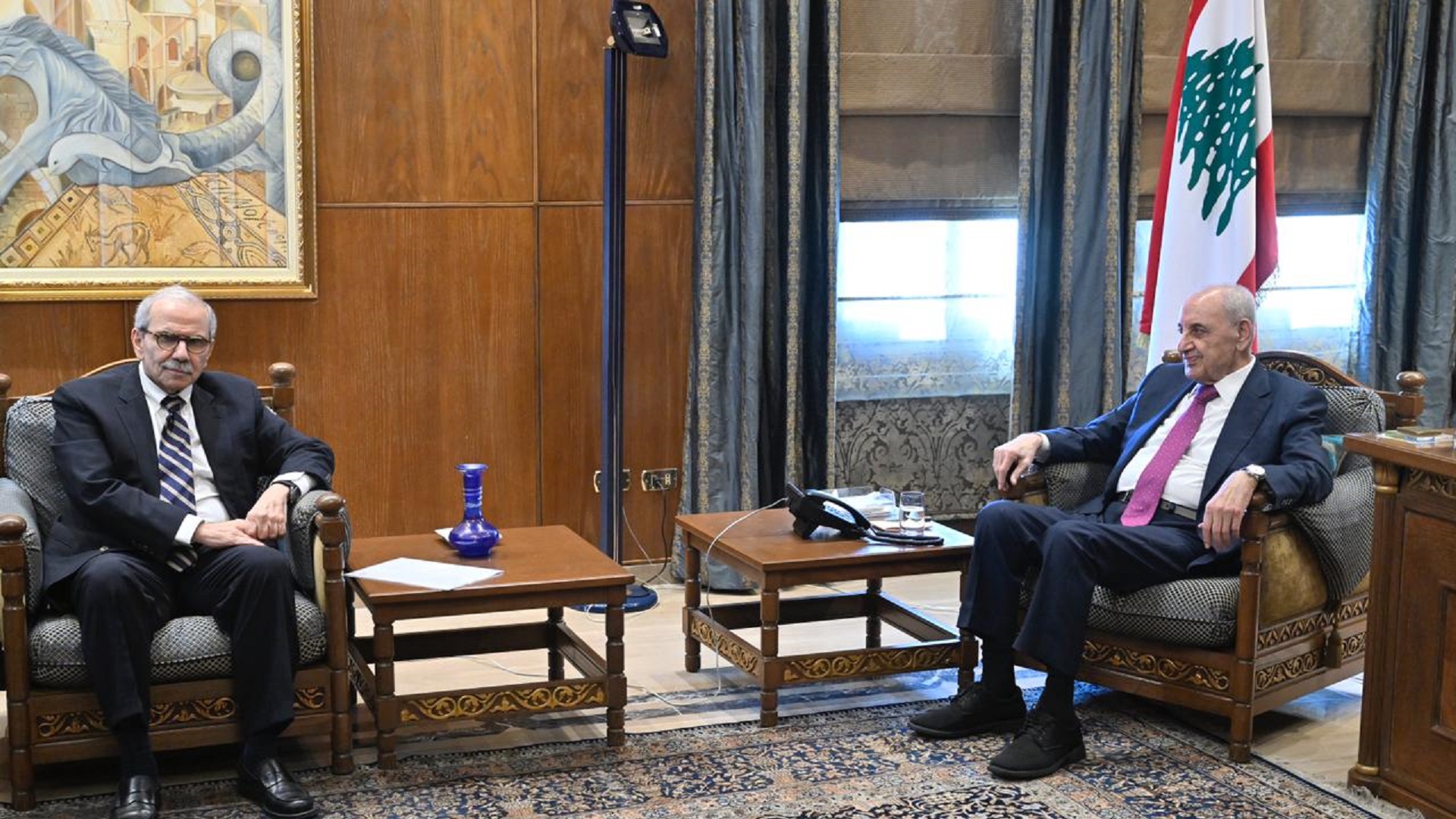 Salam Meets Berri, Says Failure of Government Formation Is Not an Option | Kataeb